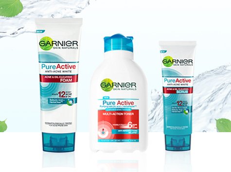 Naturally Glowing Skin with Garnier