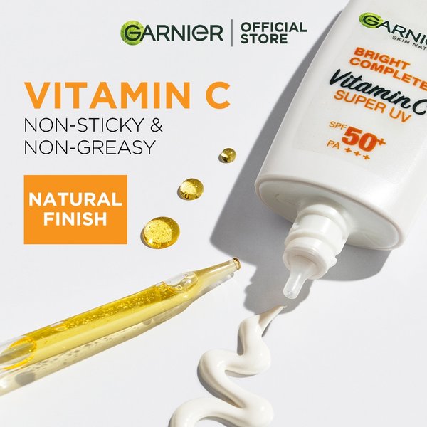Bright Complete UV Natural Vitamin C Sunscreen SPF50 30ml | Garnier