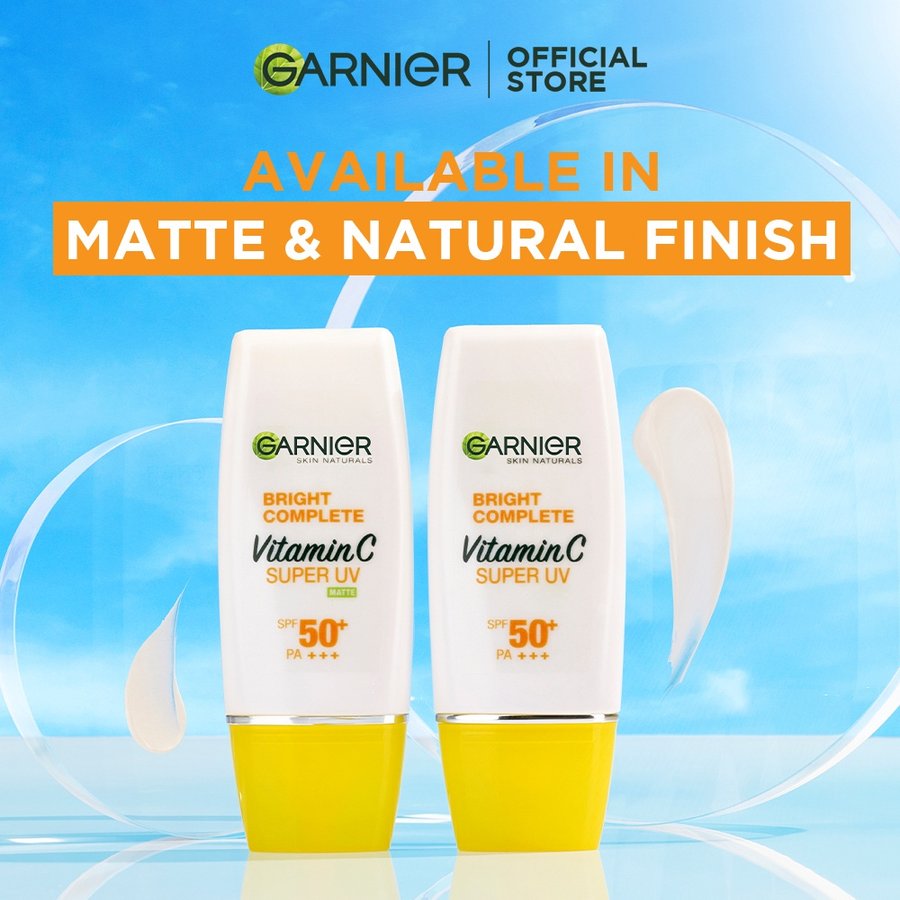 Bright Complete UV Natural Vitamin C Sunscreen SPF50 30ml | Garnier