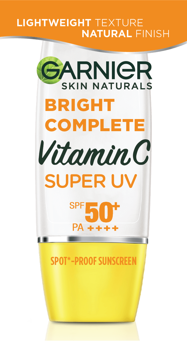 Bright Complete UV Natural Vitamin C Sunscreen SPF50 30ml | Garnier