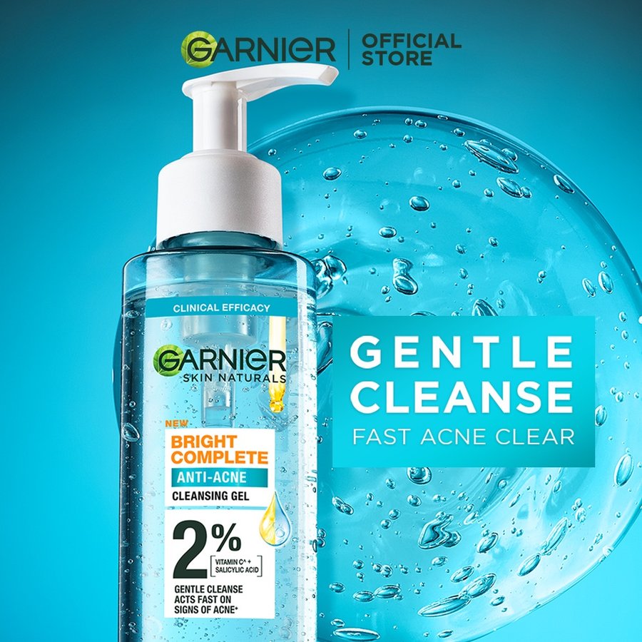 Bright Complete Anti-Acne Cleanser: Fights Acne & Brightens | Garnier