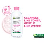 Micellar Water Pink 400ML Bundle for Sensitive Skin | Garnier