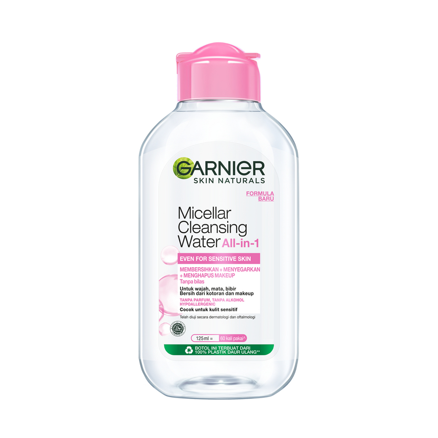 Micellar Water Pink 400ML Bundle for Sensitive Skin | Garnier