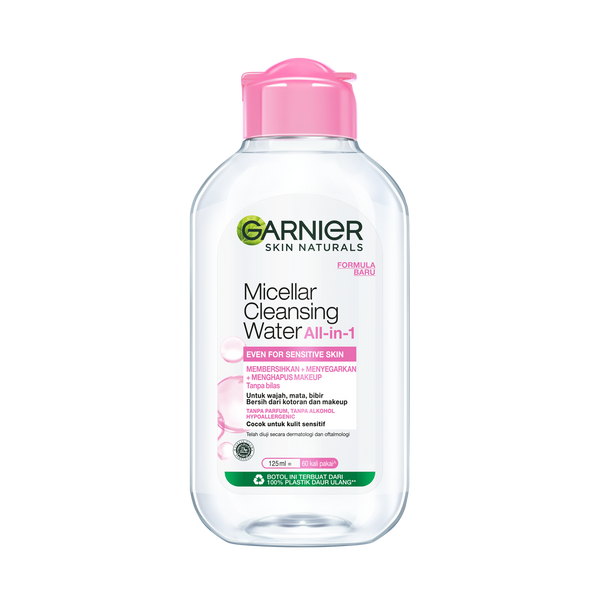 Micellar Water Pink 400ML Bundle for Sensitive Skin | Garnier