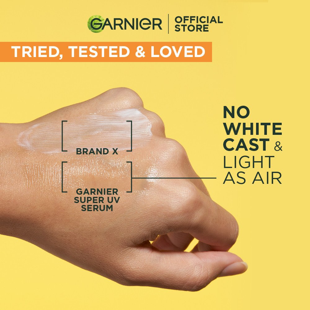 Bright Complete UV Serum Sunscreen SPF50 30ML & 7.5ML | Garnier